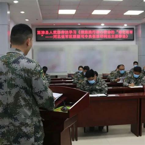 【新闻】河南省延津县人武部掀起向张连印学习热潮同志精神心系