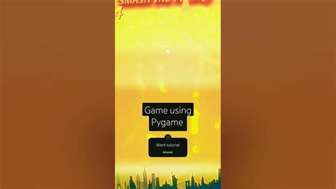 Game Using Pygames Pygame Python Gamedev Phonk Youtube
