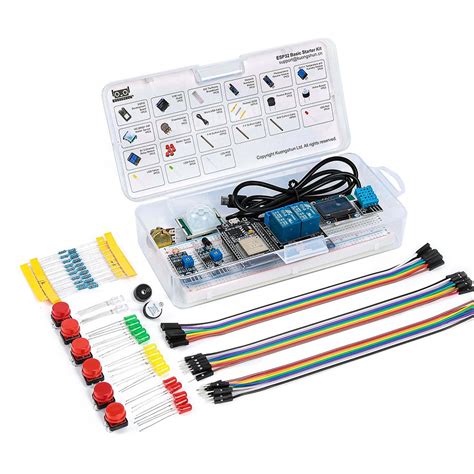 Kit Desenvolvimento Básico Iniciante Esp32 Wifi Iot Nfe Robobuilders