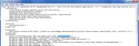 More To Life Running Eas Web Console Using Different Java Versions