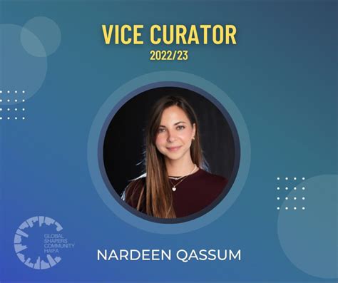 Global Shapers Haifa Hub On Linkedin Vicecurator Shapers Globalshapers