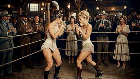 Wild Wild West Saloon Girls Fight By Stiletto Fight Club On Deviantart