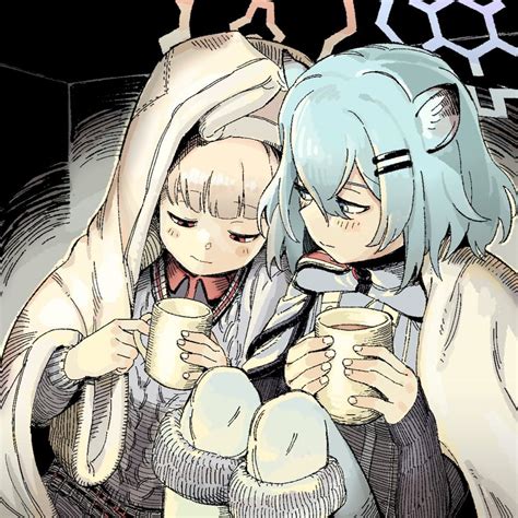 Shigure And Nodoka Blue Archive Drawn By Johnlim Danbooru