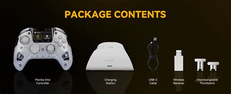 Manbaone Interactive Screen Wireless Gaming Controller For Pc Switch Switch 2 Ios