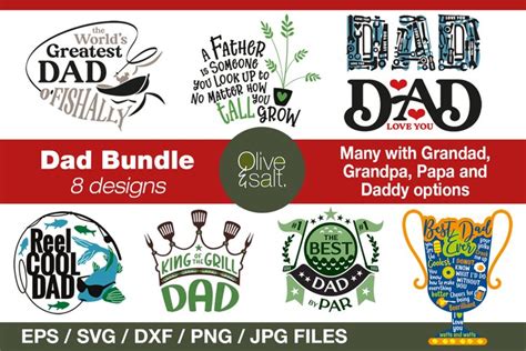 Dad Svg Bundle Fathers Day Svg Bundle Dad Png Bundle