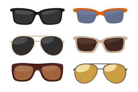 Woman Sunglasses Shapes 9 Faces A Graphic By Cheremuha Types Of
