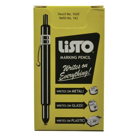 Black Mechanical Grease Pencil Dozen