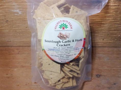 Garlic And Herb Snack Crackers Pasture To Fork