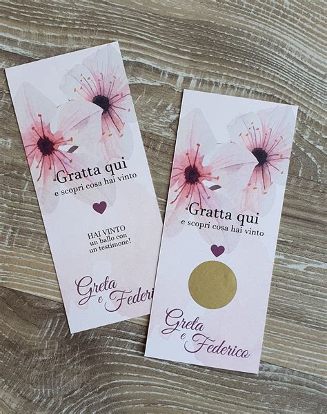 Gratta E Vinci Matrimonio Rosa Antico Shop Weddingtableau