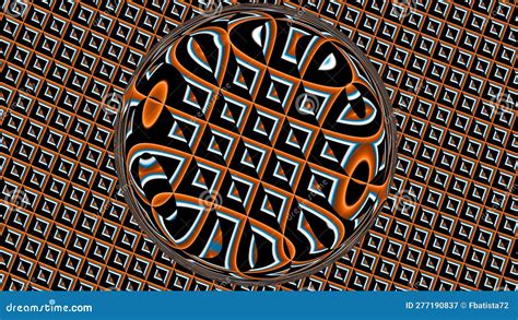 Fractal Complex Patterns Mandelbrot Set Detail Digital Artwork For Creative Graphic Stock