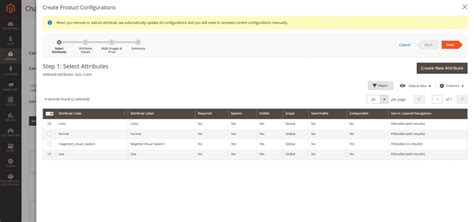 guide on how to create swatches properties in magento 2