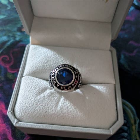 Customized Class Ring For Womengraduation Ring College Ring Sterling