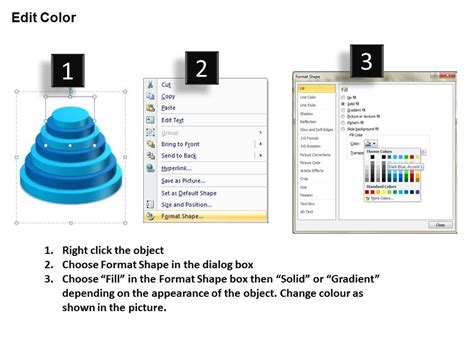 Circular Process Stack Diagram PowerPoint Design Template Sample Presentation PPT