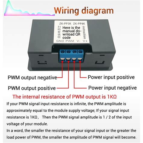 ZK PP K Dual Mode LCD PWM Signal Generator Hz K Grandado