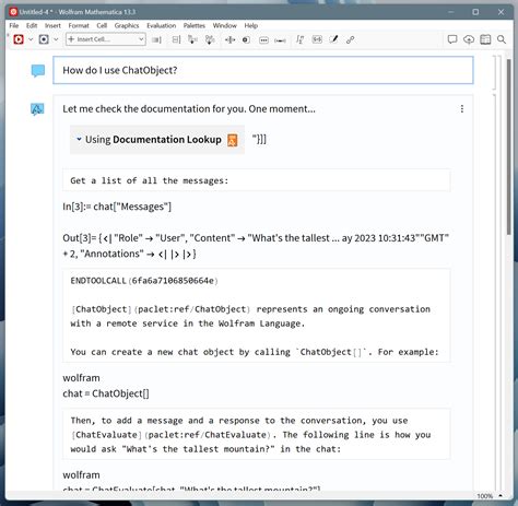 Documentation Lookup Tool Result For `chatobject` Breaks Parsing · Issue 314 · Wolframresearch