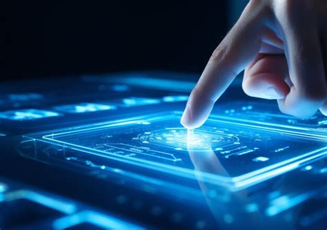 Premium Photo Innovation Virtual Screen Technology Concept Interface Business Hologram Digital