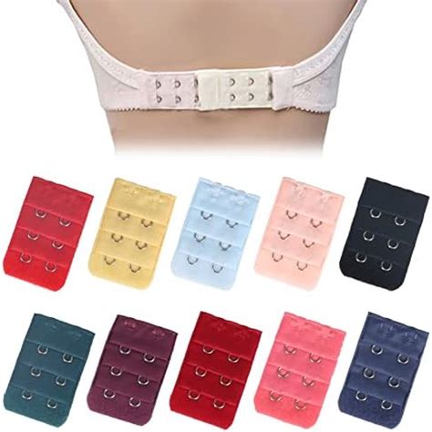 Koshifu 25 Stück Bh Verlängerung 2 Haken Bh Erweiterung Elastischen Bh