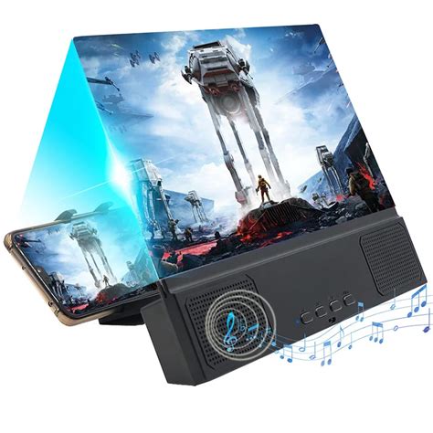 Универсальный держатель мобильного телефона с увеличитель экрана и