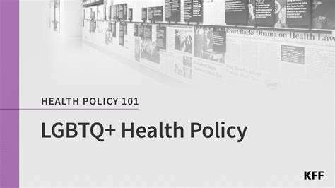 Lgbtq Health Policy Kff