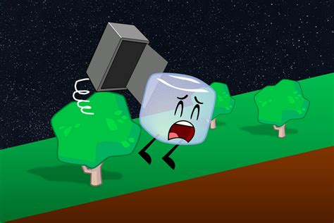 Ct83 Ice Cube Falls Down Bfdi By Creepertube83 On Deviantart