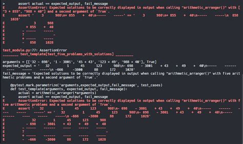 Stuck On Arithmetic Formatter Python The Freecodecamp Forum
