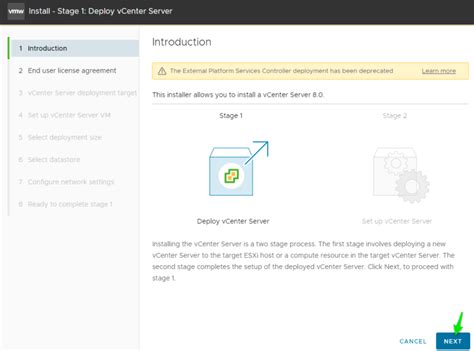 Step By Step Guide For VMware VCenter Server Installation