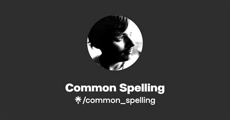 Common Spelling Listen On Spotify Apple Music Linktree