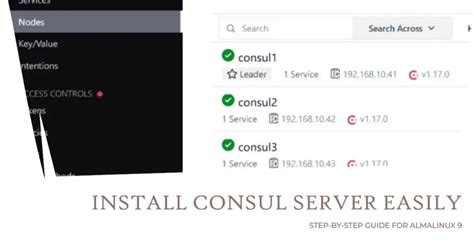 Howtoforge Linux Tutorials On Linkedin How To Install Consul Server On Almalinux 9