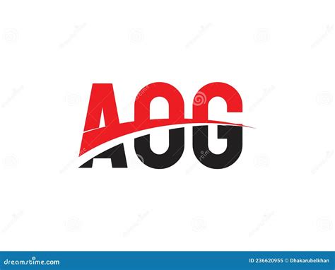 Aog Letter Initial Logo Design Vector Illustration Stock Vector Illustration Of Alphabet