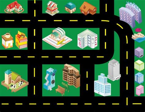 Free Printable Toy Car Road Map Printable Toy Car Road Map Free