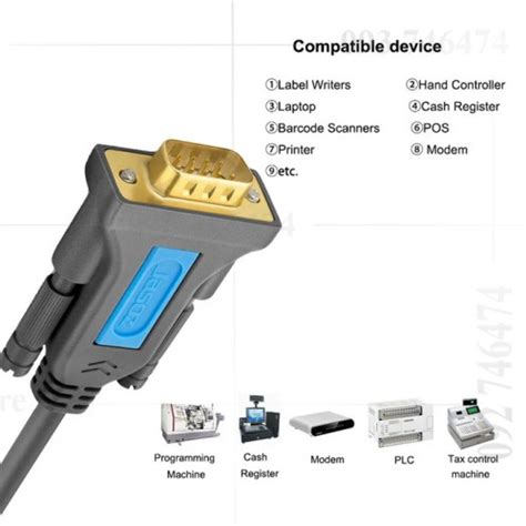Jasoz USB To RS COM Port Serial Cable Adapter PDA DB Pin Prolific PL Price In