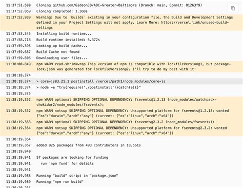Vercel Deployment Issue Endless Loop 🙋get Help Frontity Community Forum