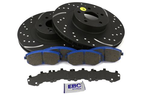 Ebc Brakes S6 Front Brake Kit Bluestuff Pads And 3gd Rotors Subaru