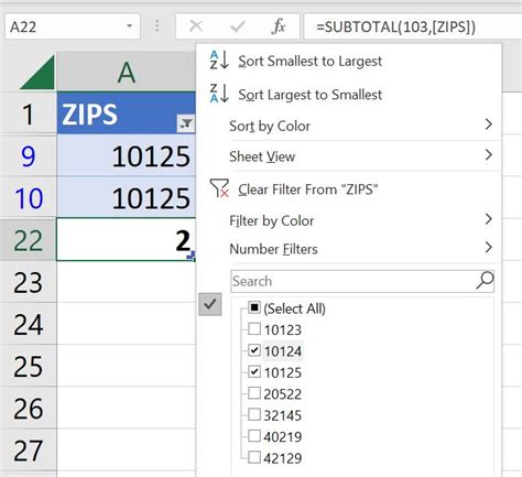 How To Count Items In An Excel List TechRepublic