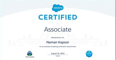Naman Kapoor On Linkedin Salesforce Salesforceadmin Trailhead Salesforcecertification 14