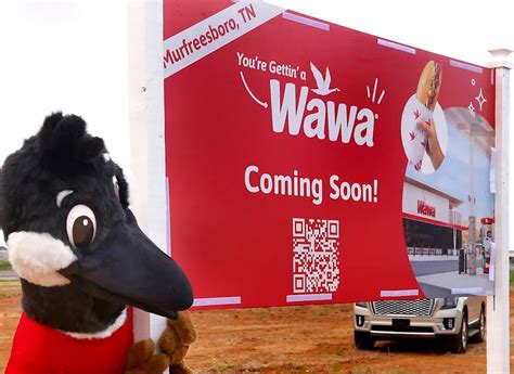 First Wawa In Murfreesboro Groundbreaking Brings Super Fans Wally