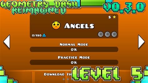 Gd Reimagined Level 5 Angels Geometry Dash Reimagined V030