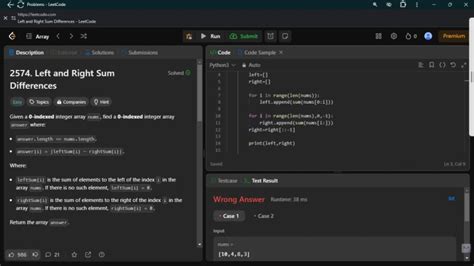 Sam Benadick Joseph On Linkedin Leetcode Codingchallenge