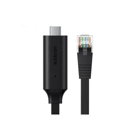 Jual Ugreen Kabel Console Usb Type C To Rj45 Lan Ethernet Flat Cable Cisco Mikrotik Shopee