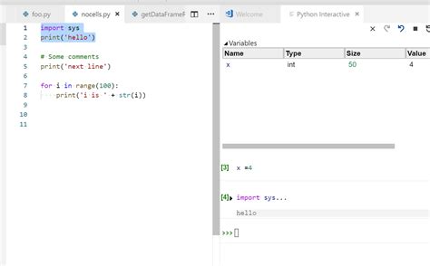 Is There A Way To Have A Full Repl Or Console For Vs Code Python · Issue 3469 · Microsoft