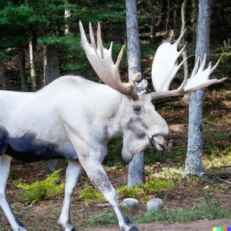 The Fascinating World Of Albino Moose Algonquin Accommodations