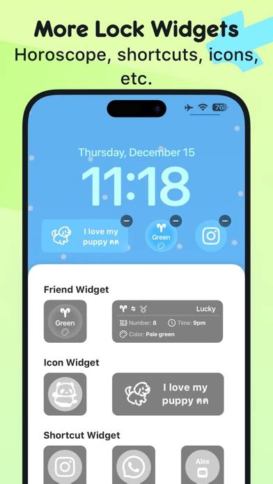 Widgetable Lock Screen Widget App Store