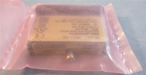 Dataforth 8b51 02 Isolated Voltage Input Module 5v To 5v Inputoutput