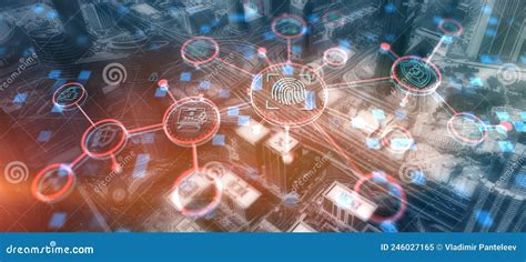 Fingerprint Cyber Security Data Protection Concept Biometric