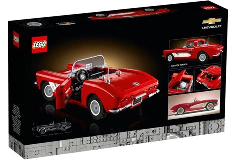 Lego Celebrates 70 Years Of Chevrolet Corvette With A 60s Classic