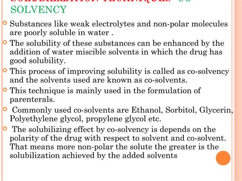 Solubilization Ppt