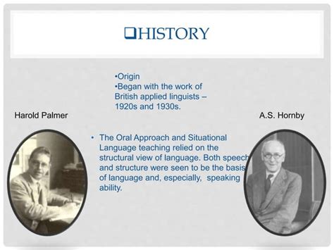 Oral Approach And Situational Language Teaching Elt Pptx Education
