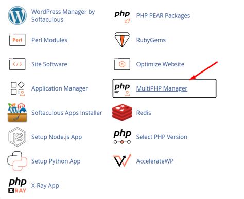 Menggunakan Select Php Version Dan Multiphp Manager Cpanel