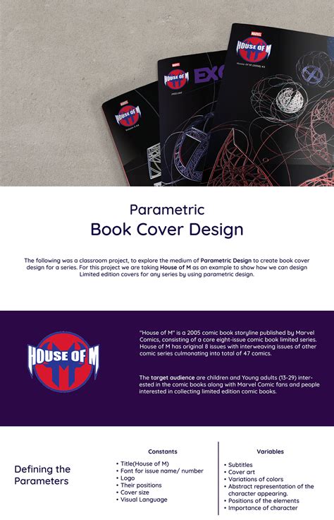 Parametric Book Cover Design On Behance