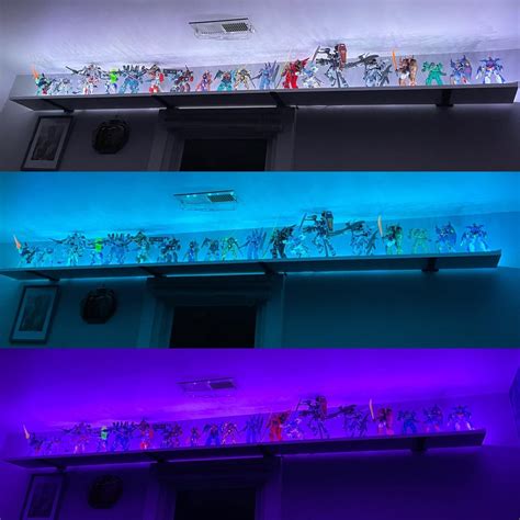 the way they react in different lighting is amazing r gunpla
